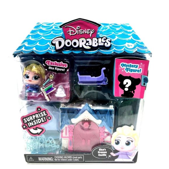 Just Play | Toys | Disney Doorables Elsas Frozen Castle With Exclusive ...